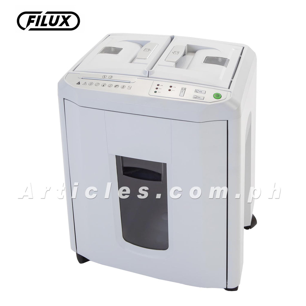 Filux Paper Shredder shredding machine Heavy Duty Micro Cut 6 Sheet Ma ...
