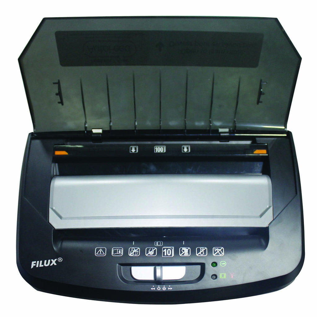 Filux AF-100 Paper Shredder Micro Cut 10-Sheet Capacity – Articles.com.ph