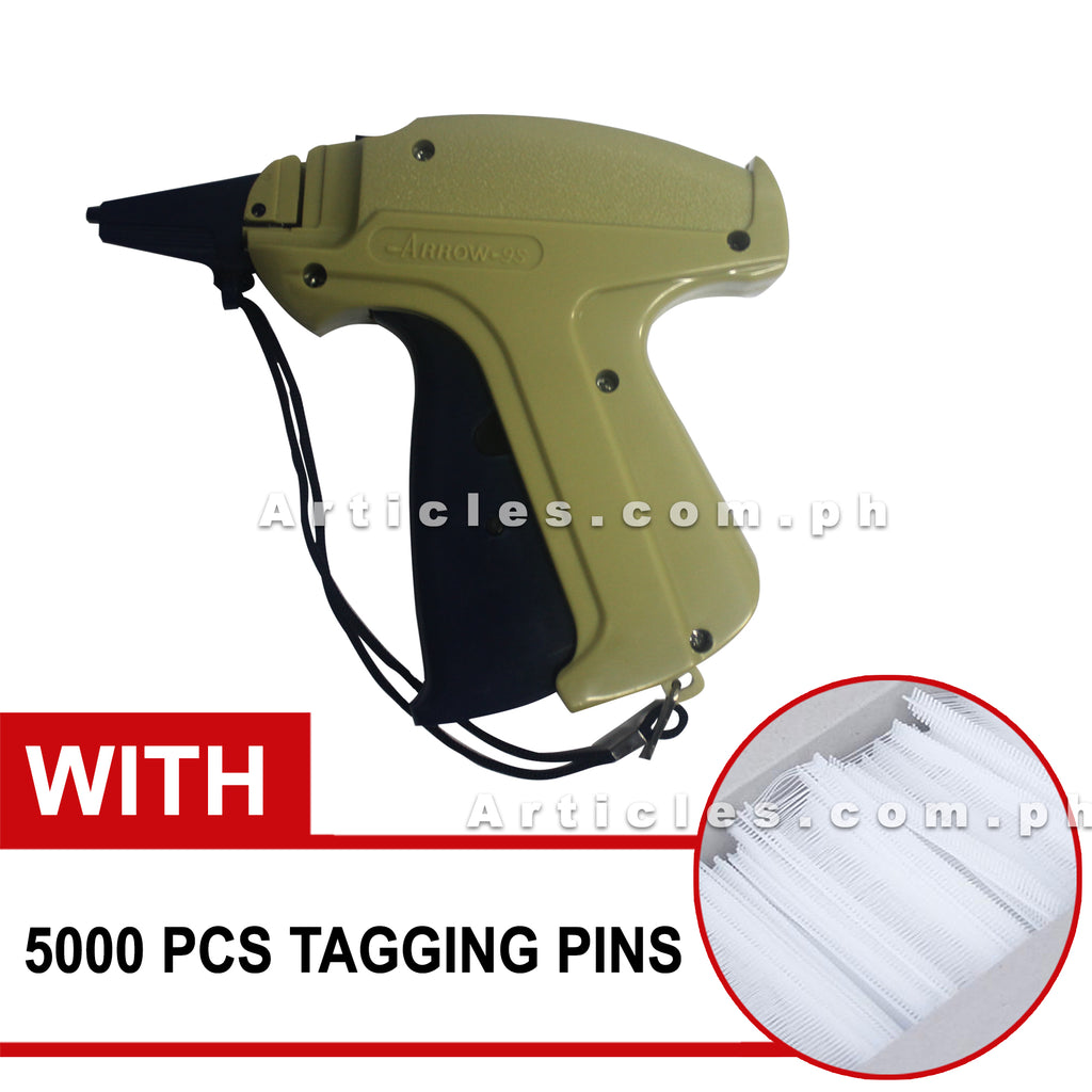 CLOTH TAGGING GUN PRICE TAG LABEL GUN WITH 5000 PCS PINS – Articles.com.ph